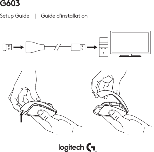 Logitech Far East MR0069 2.4GHz Cordless Mouse User Manual