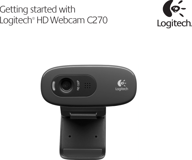 Logitech C270 Users Manual