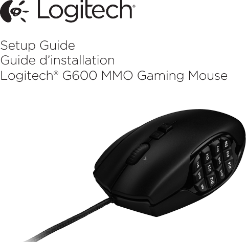 Logitech G600 Users Manual