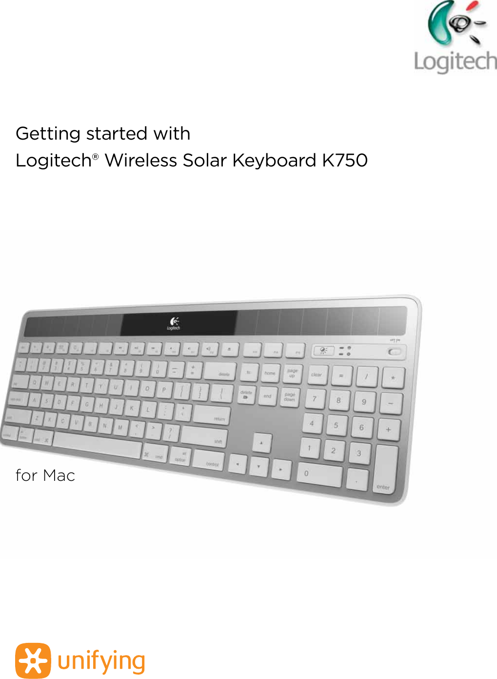 Logitech K750 Users Manual