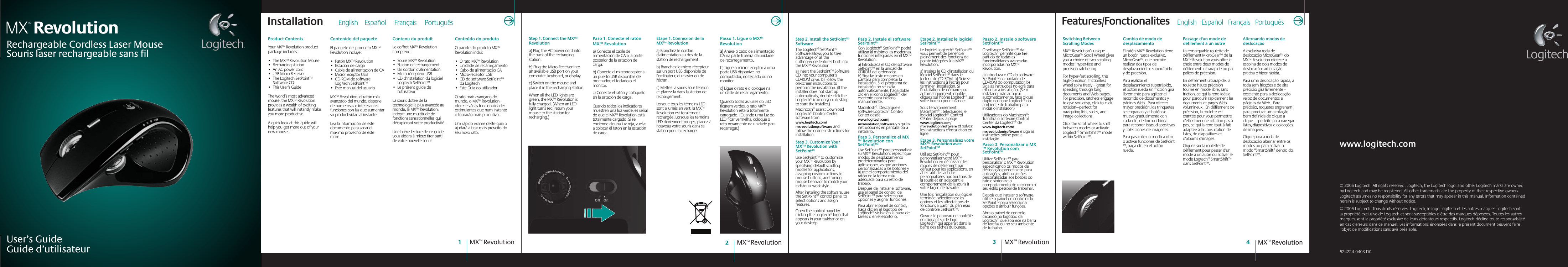 Logitech M Rbq124 Owner S Manual