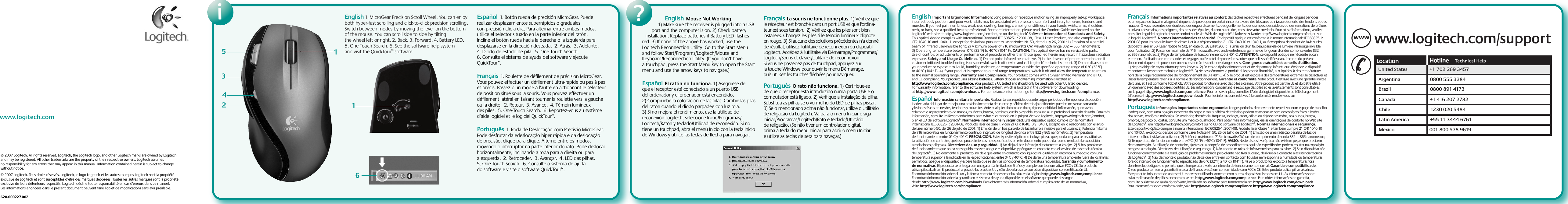 Logitech MRCH105 Cordless Mouse User Manual 623059 0914 Stingray22 ai