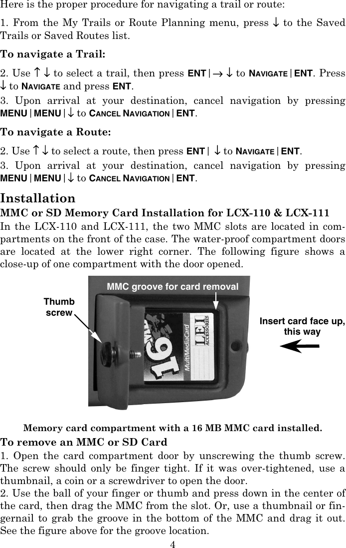 Lowrance Electronic 110 Users Manual LCX 110C, 111C HD, 25C And 26C HD ...