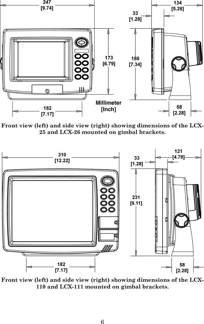 Lowrance Electronic 110 Users Manual LCX 110C, 111C HD, 25C And 26C HD ...