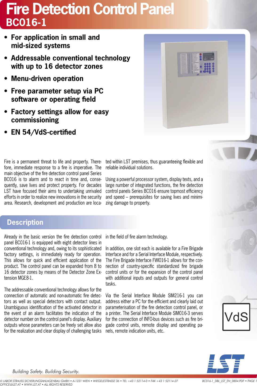 Lst Bc016 1 Users Manual Datenblätter