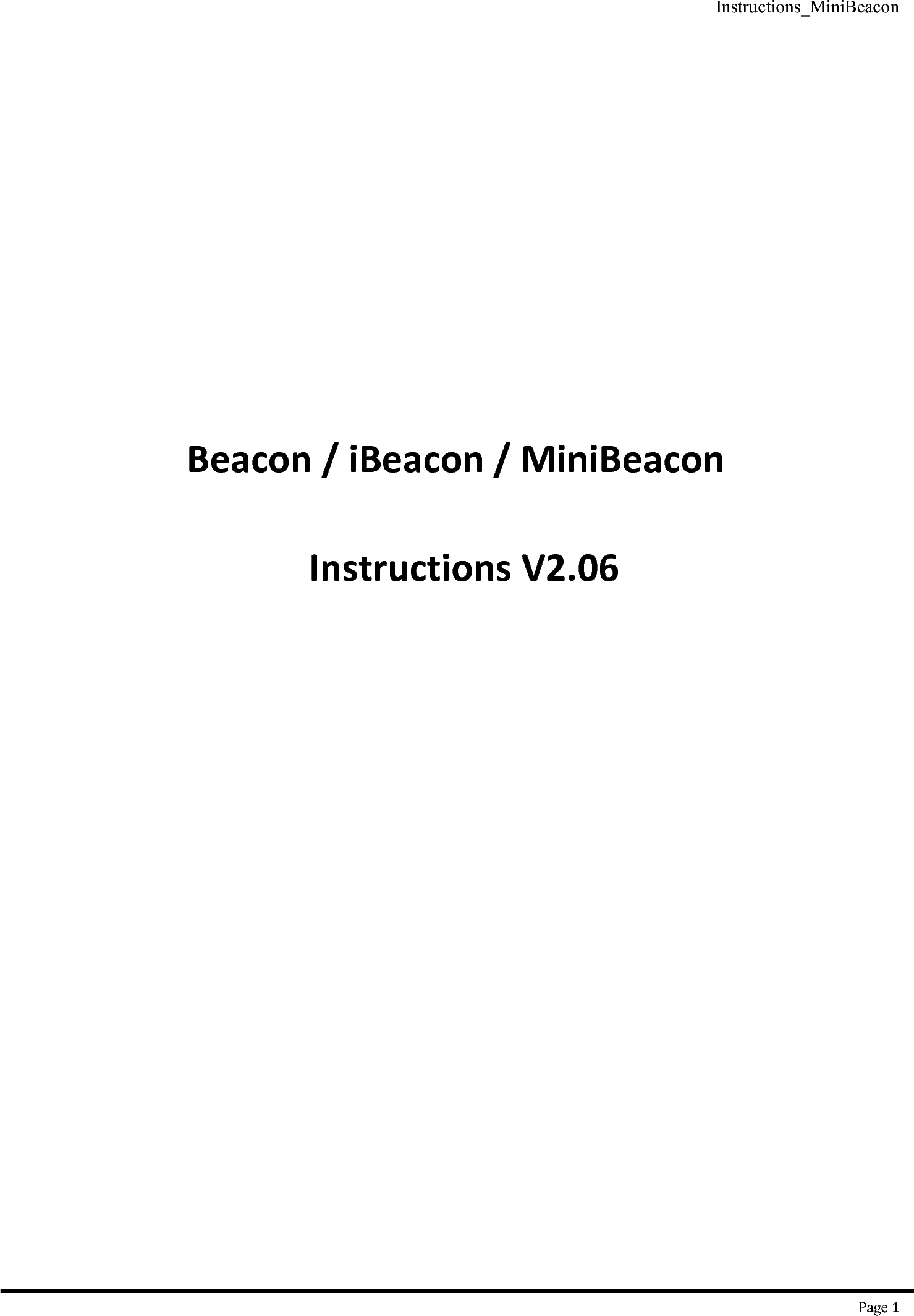 Minew Technologies MS88SF3 Bluetooth low energy module User Manual UM REV