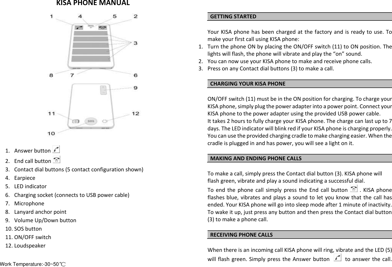 MOBINTEL KPAU02 Smart phone User Manual