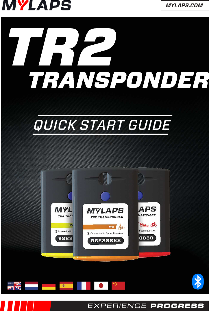 MYLAPS TR2 TR2 Transponder User Manual TR2 quick start guide