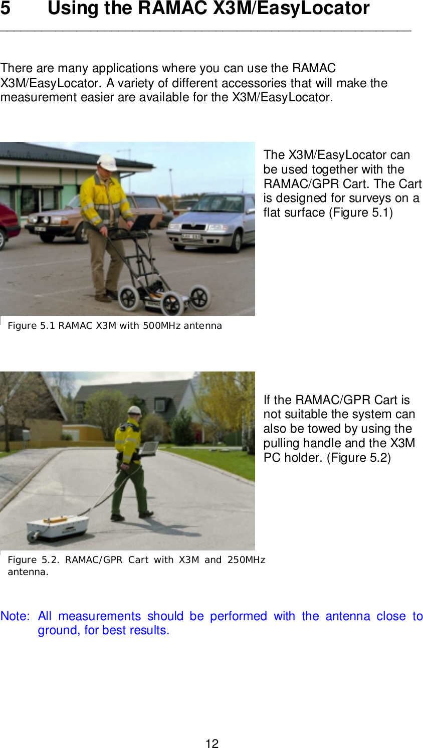 Mala GeoScience 500MHZ Ramac GPR/500 MHz shielded antenna User Manual ...