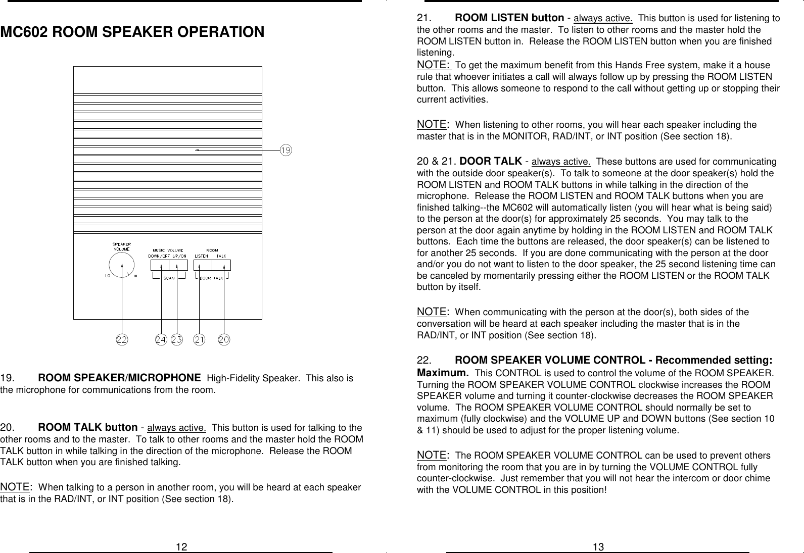 Mands Systems Mc602 Users Manual