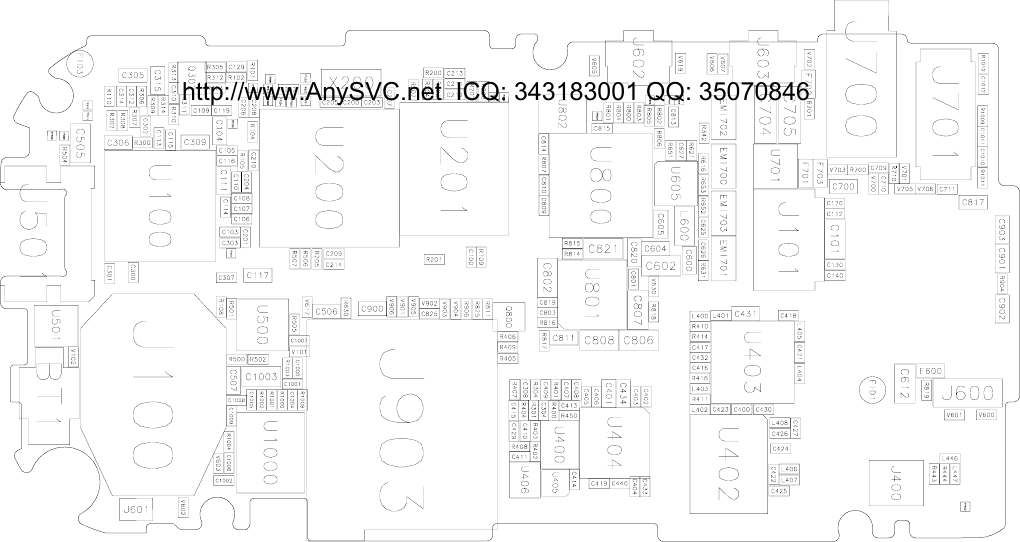 Amoisonic A865 Schematic