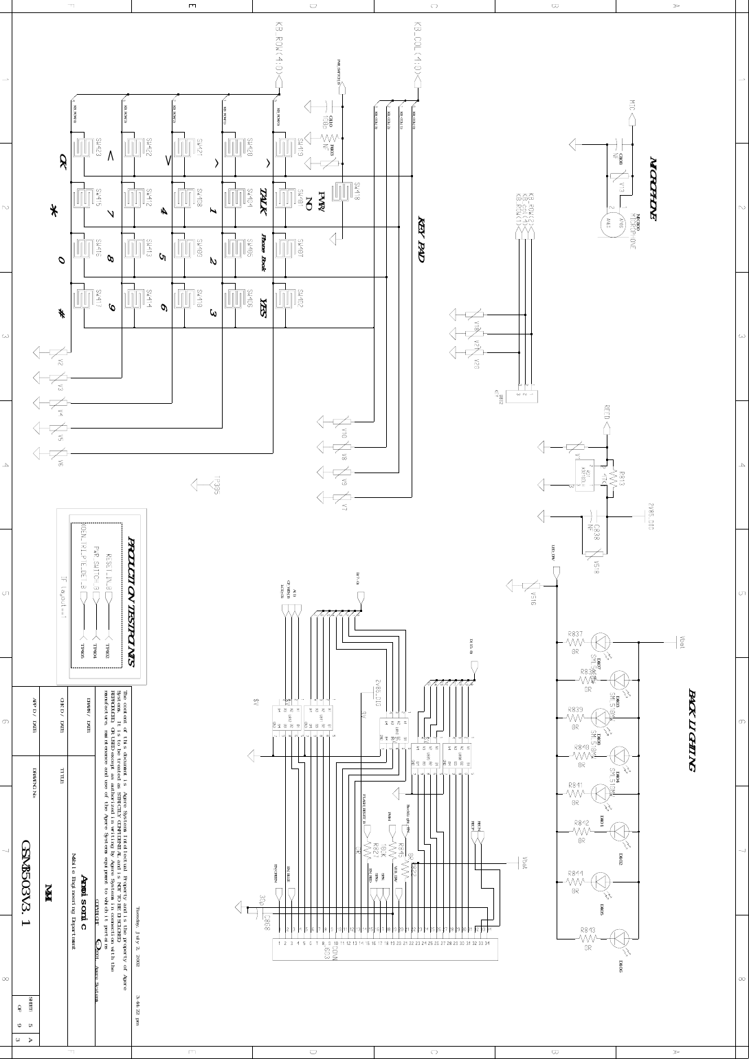 Amoisonic CA6 Schematic