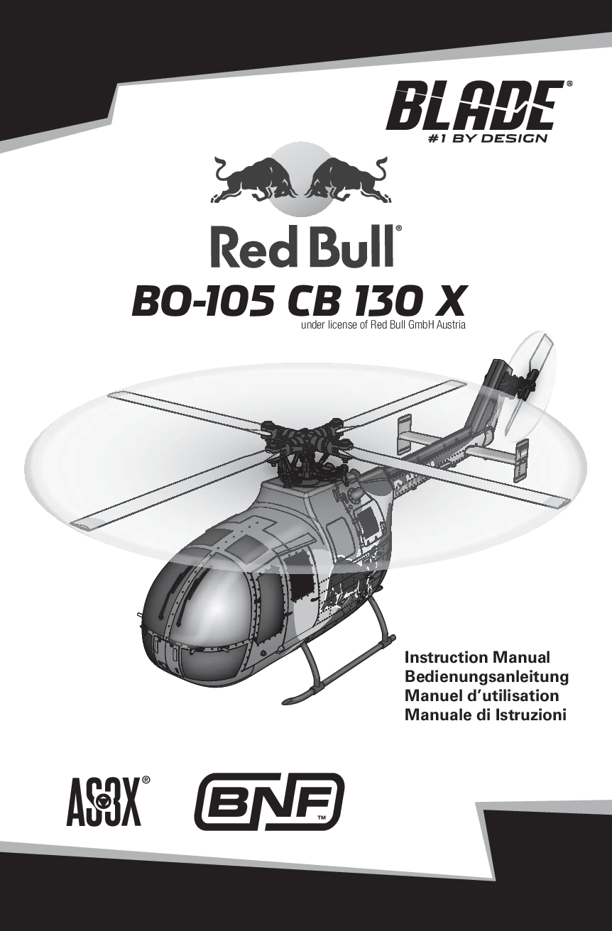 40279_BLH_RedBull_130X_InstructionManual_MULTI BLH3880 Manual