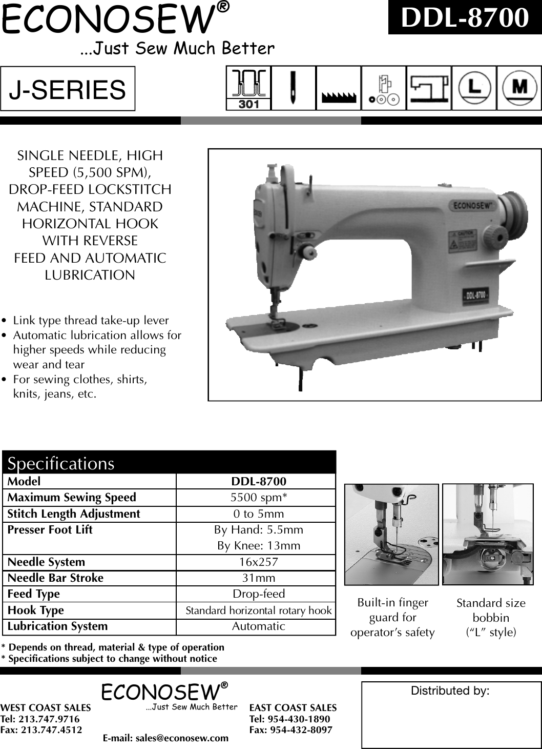 Econose Pg From 727 5 DDL 8700