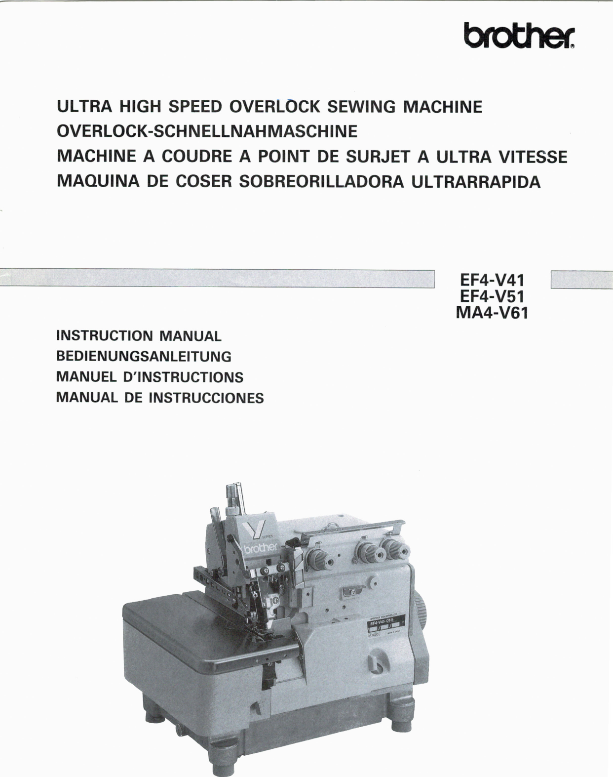 MA4 V61 INSTRUCTIONS
