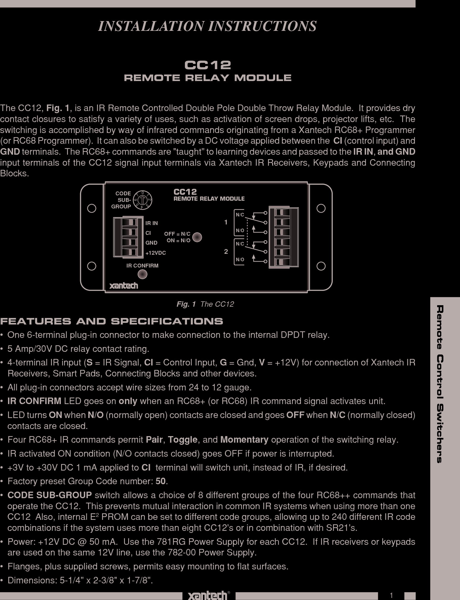 Pdf Cc12 Installation Guide App User Manual