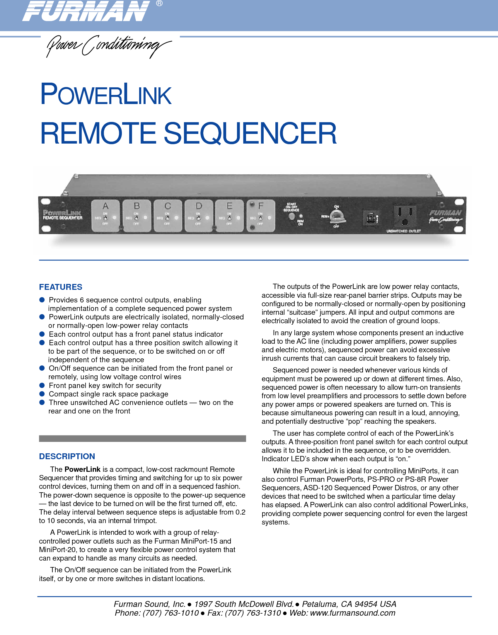 Pdf Pwrlink Datasheet Data Sht POWERLINK User Manual