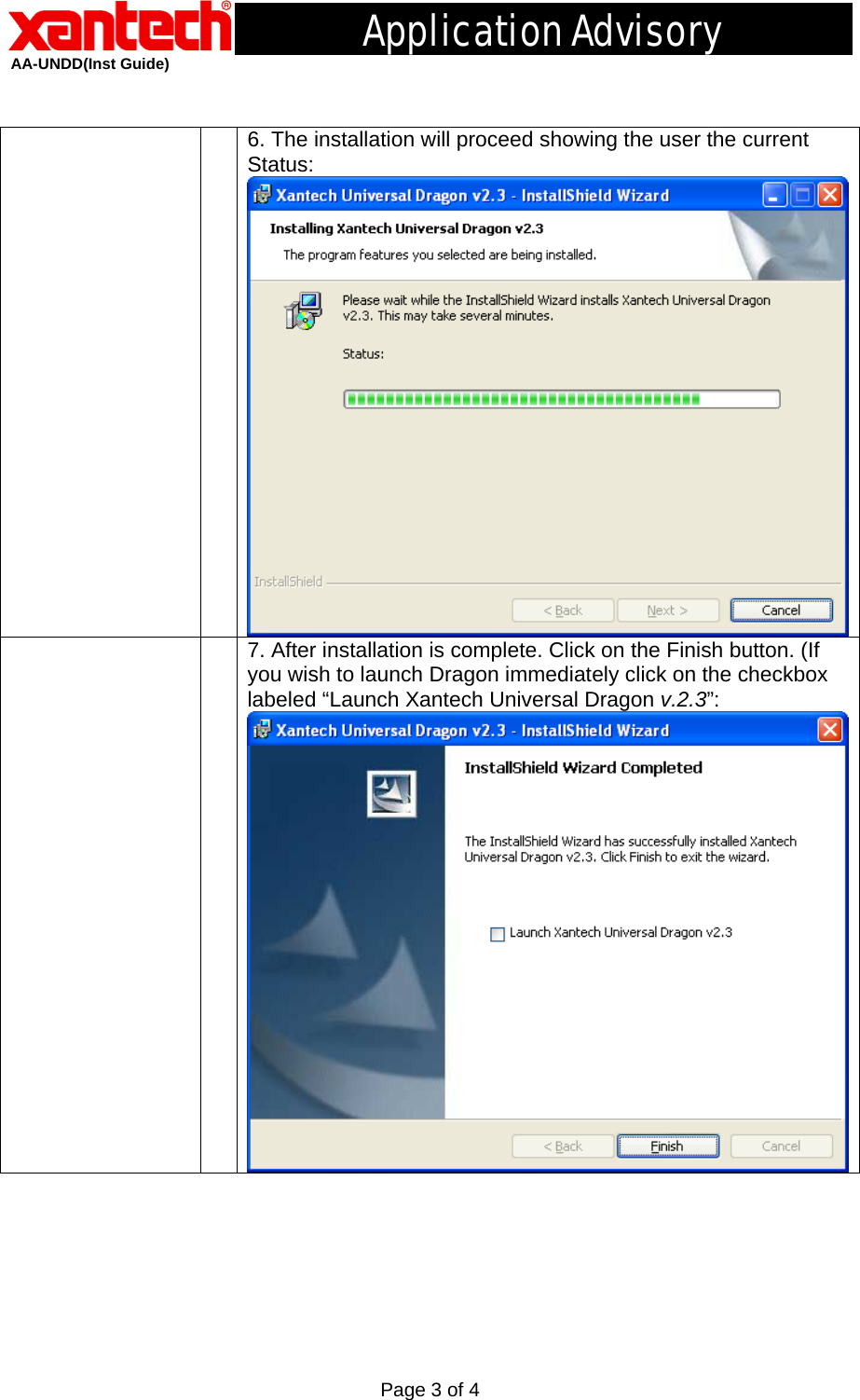 Universal Dragon Installation Guide User Manual