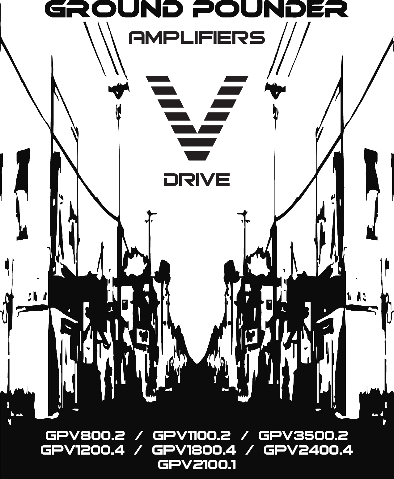 Maxxsonics Stereo Amplifier Gpv1100 2 Users Manual Crunch GPV Amp Front ...