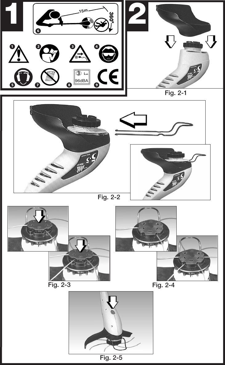 Mcculloch Rex 450 Users Manual OM, McCulloch, 450, 500, 700 ...