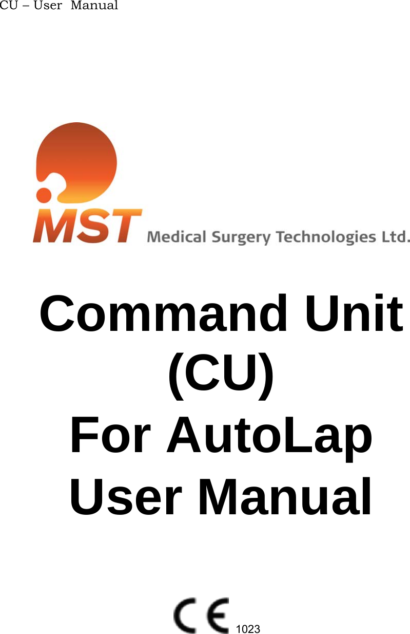 Medical Surgery Technologies ALCU Command unit (RF button) to control ...