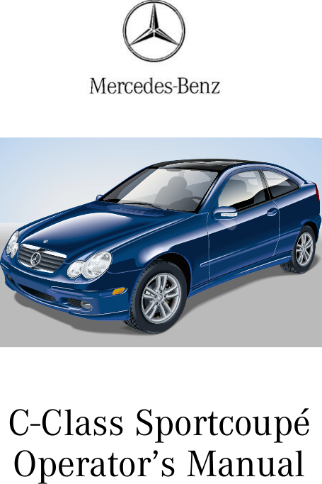Mercedes Benz 2002 C Class Coupe Owners Manual