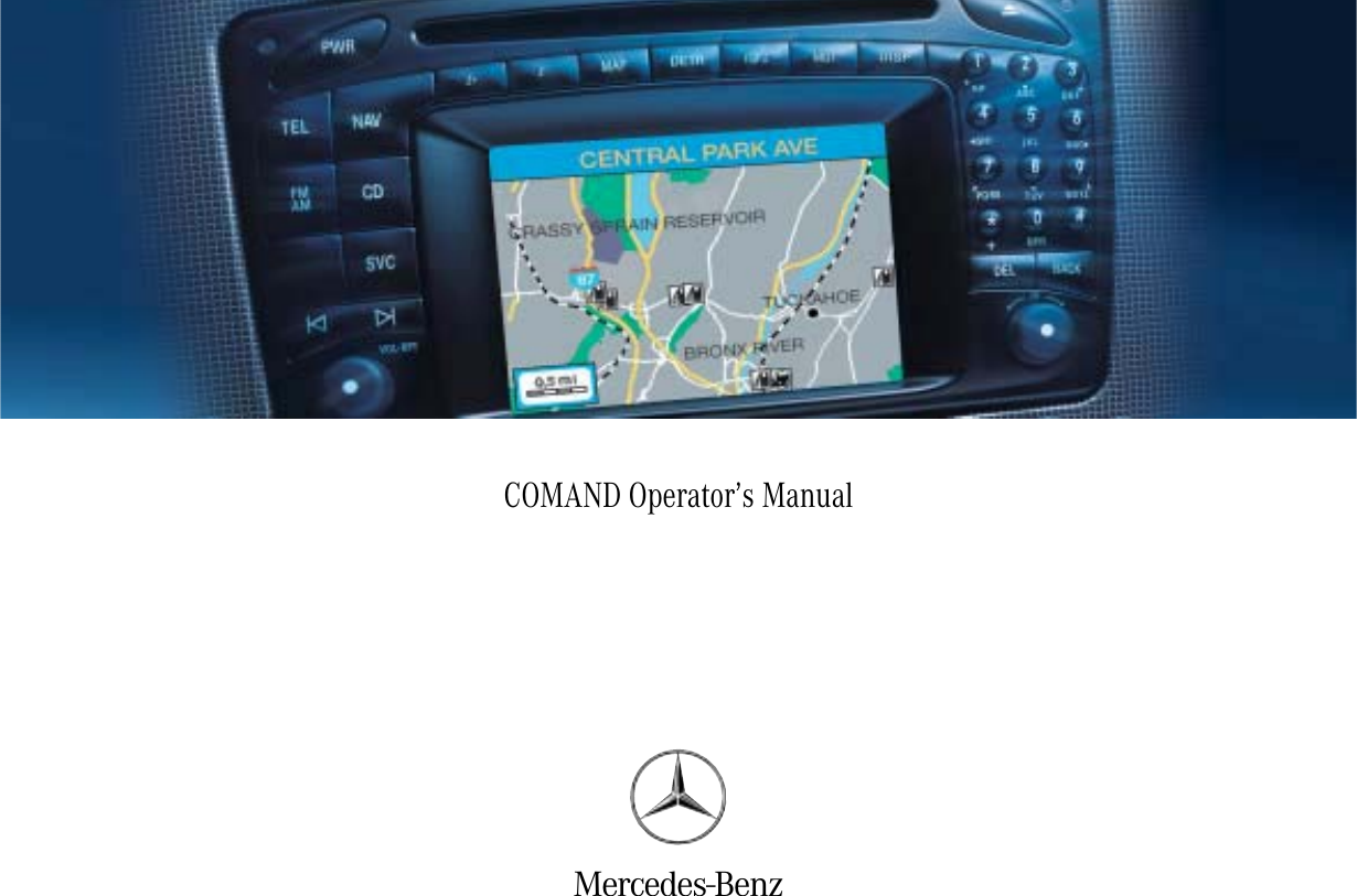 Mercedes Benz Command 203 Users Manual P 6515 6644 13MY03_COMAND