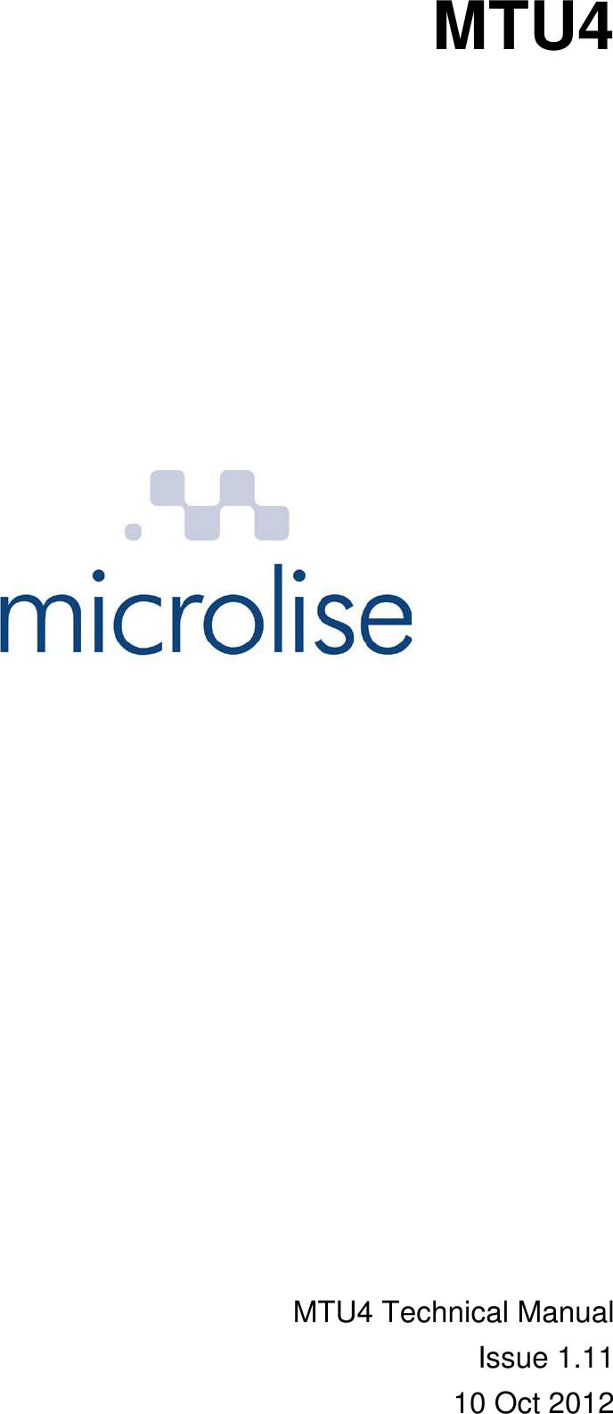 Microlise MTU4 Vehicle tracking and telematics unit Discussion and FAQ ...