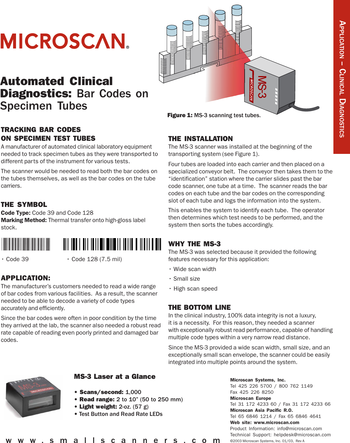 Clinical_Diagnostics_MS3.p65 Clinical Diagnostics MS 3