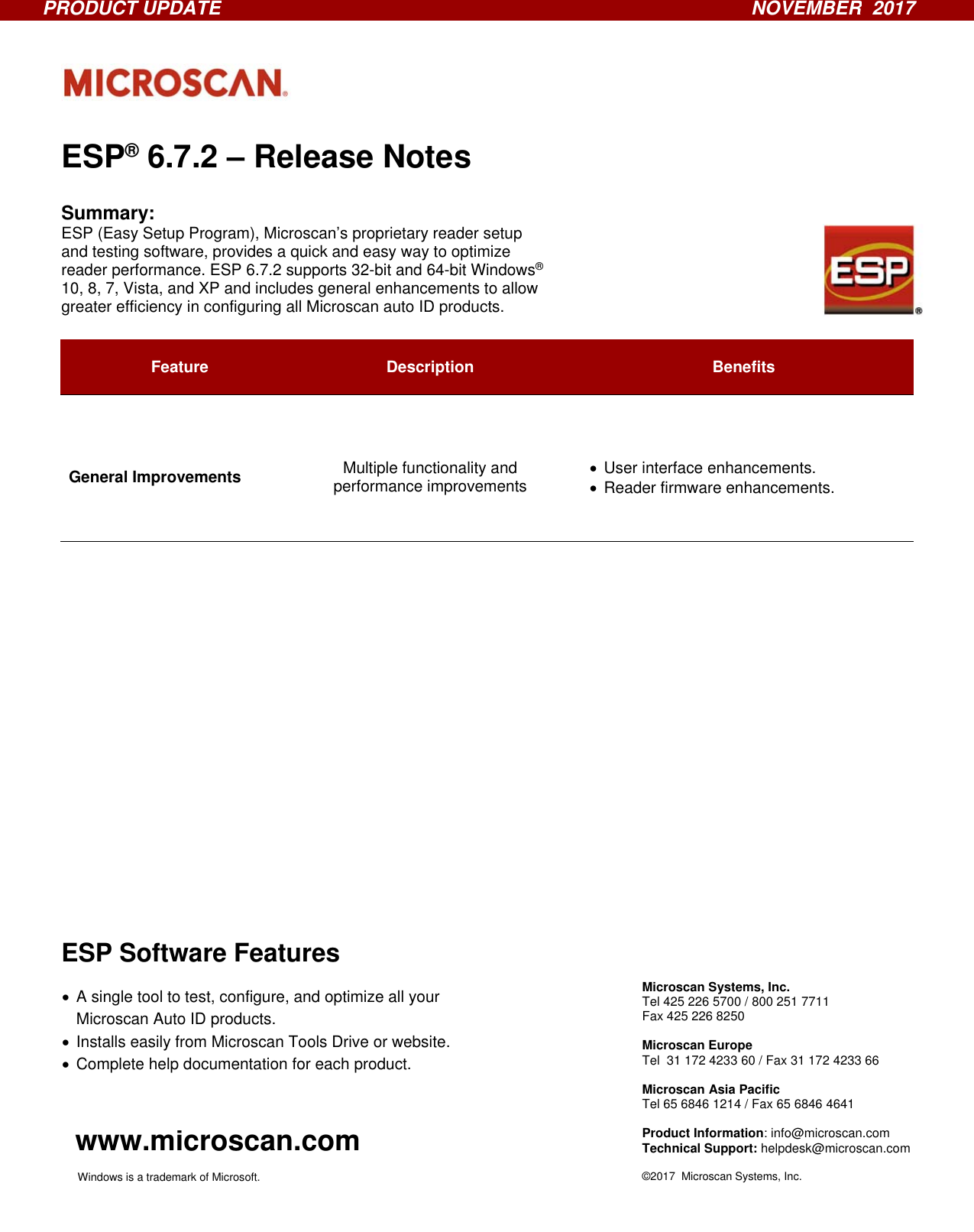ESP 6.7.2 Release Notes 6 7 2 Releasenotes