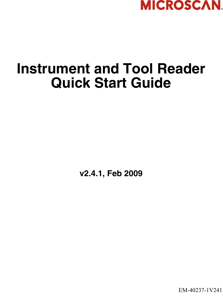 ITR Book Itrquickstartguide