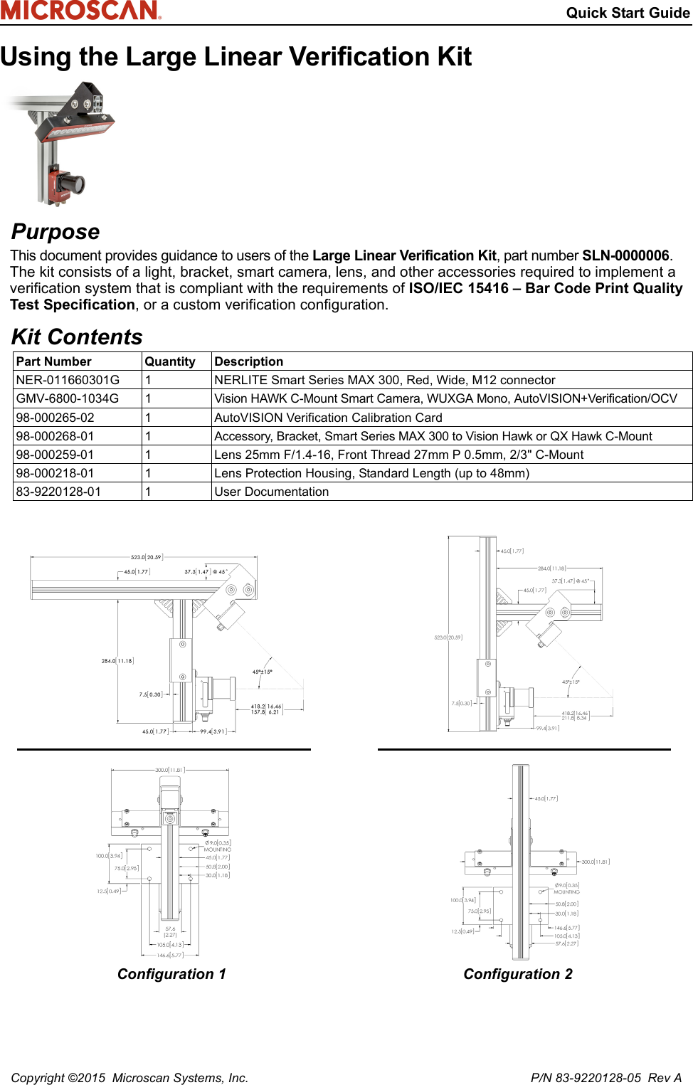 Using The Large Linear Verification Kit Largelinearverificationkitguide