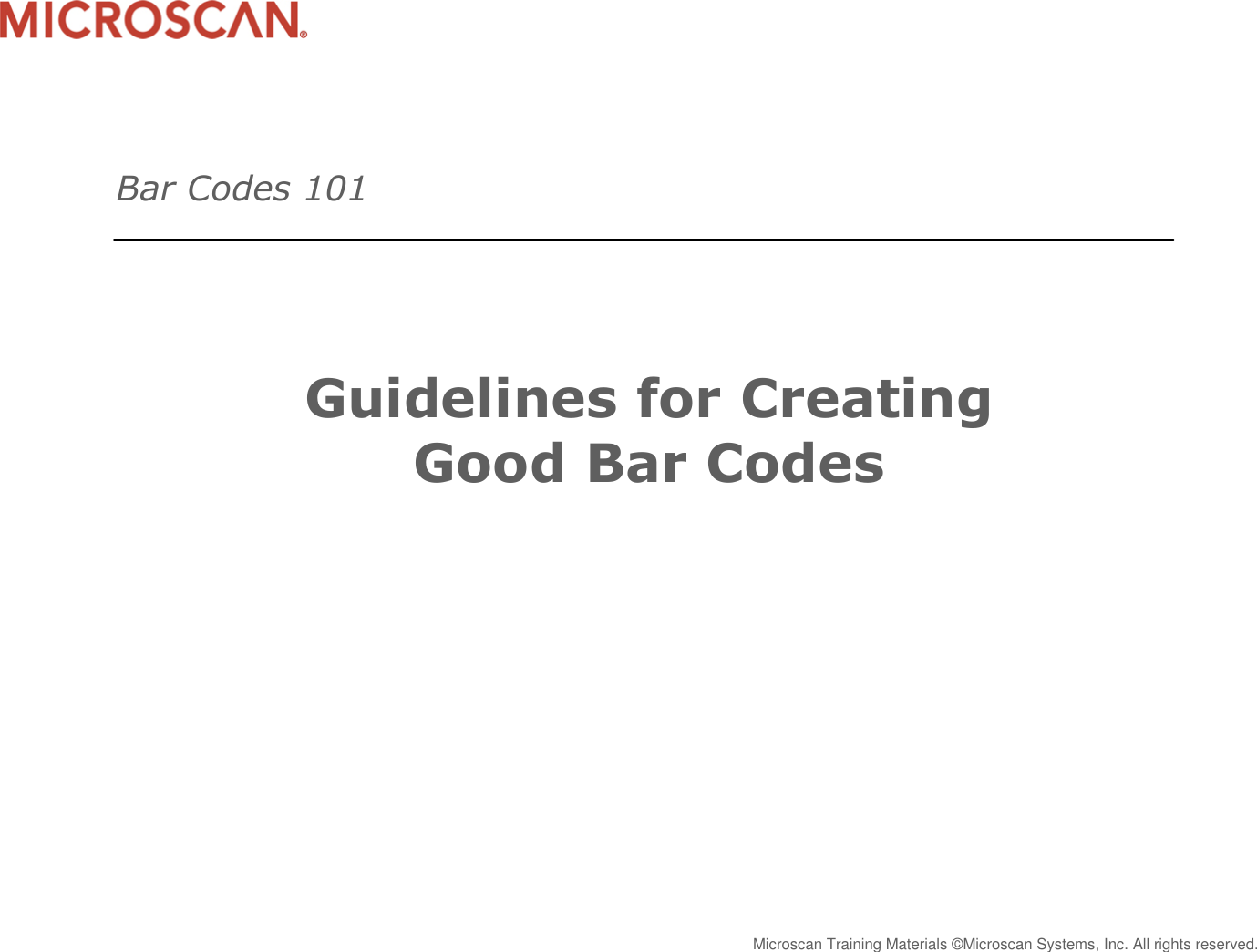 Microsoft P Guidelines Creating Bar Codes Train good barcodes