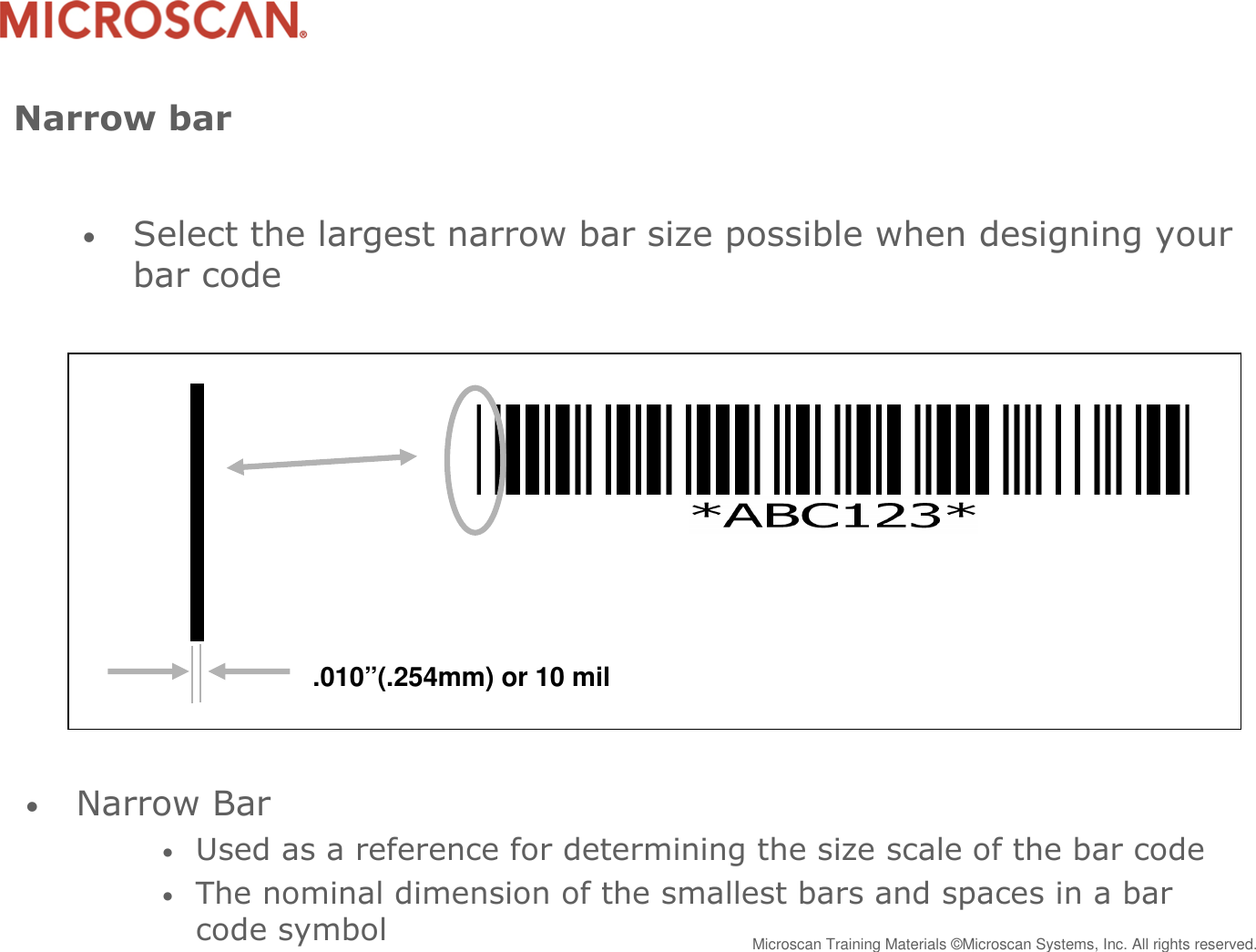 Microsoft P Guidelines Creating Bar Codes Train good barcodes