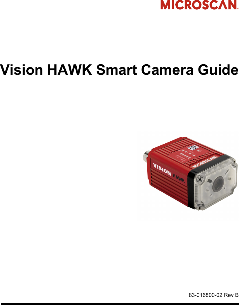 Vision HAWK Smart Camera Guide Visionhawkguide