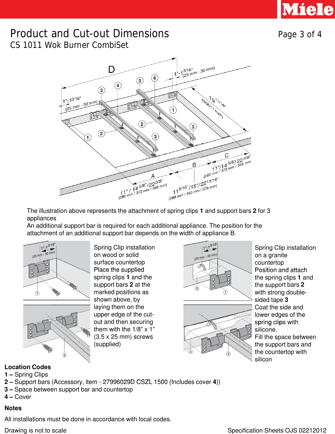 Miele Cs 1011 Specification Sheet Microsoft CS1011_Specifications ...