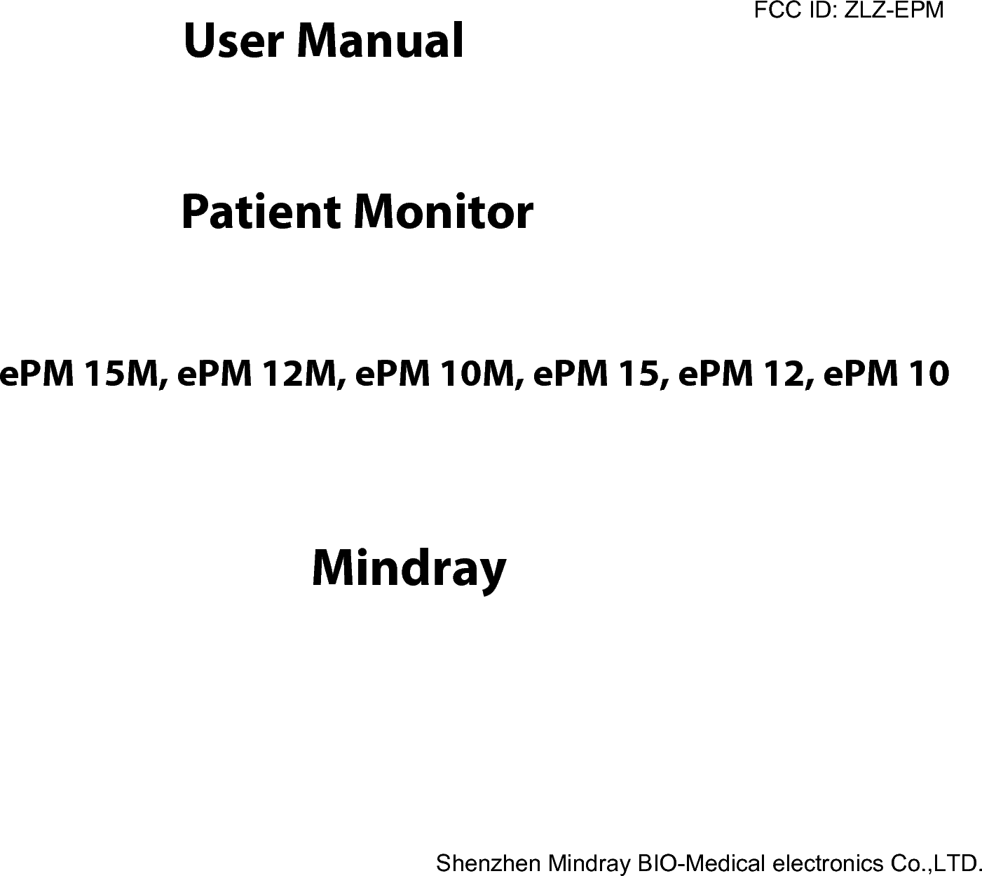 Mindray BIO Medical electronics EPM Patient Monitor Discussion and FAQ ...