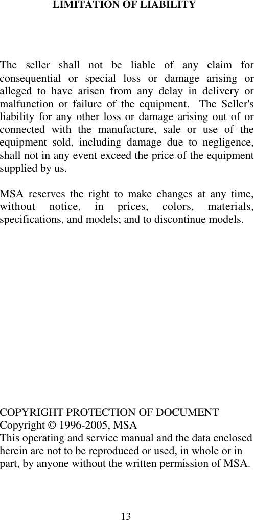 Mine Safety Appliances Msa Digical Primary Calibrator P Man003 Users ...