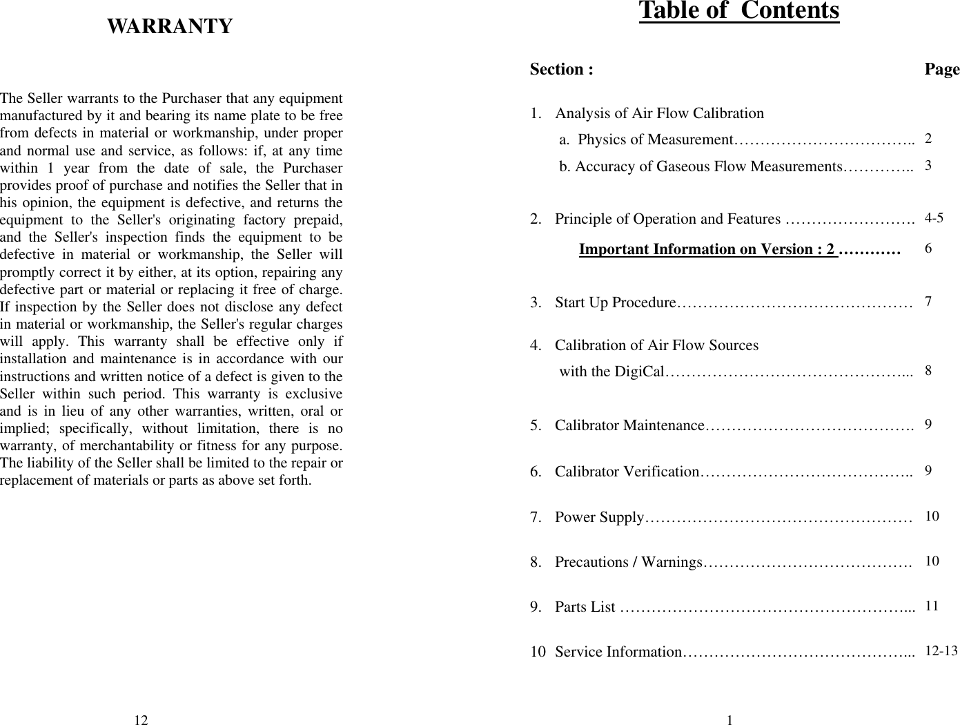Mine Safety Appliances Msa Digical Primary Calibrator P Man003 Users ...