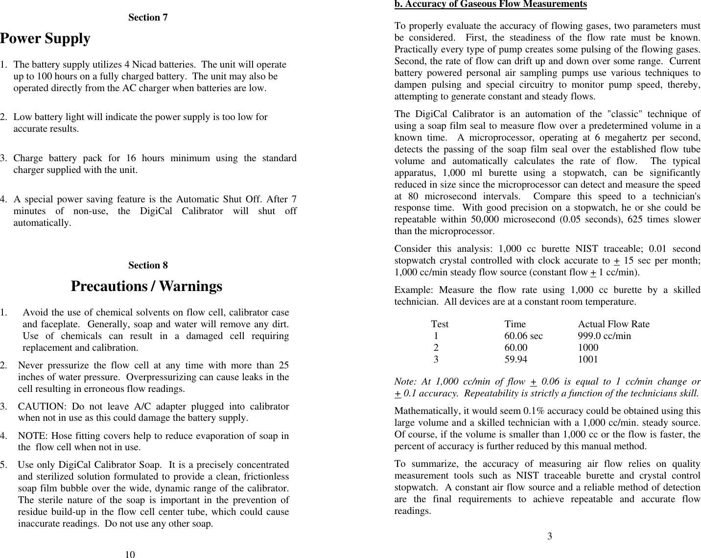 Mine Safety Appliances Msa Digical Primary Calibrator P Man003 Users ...
