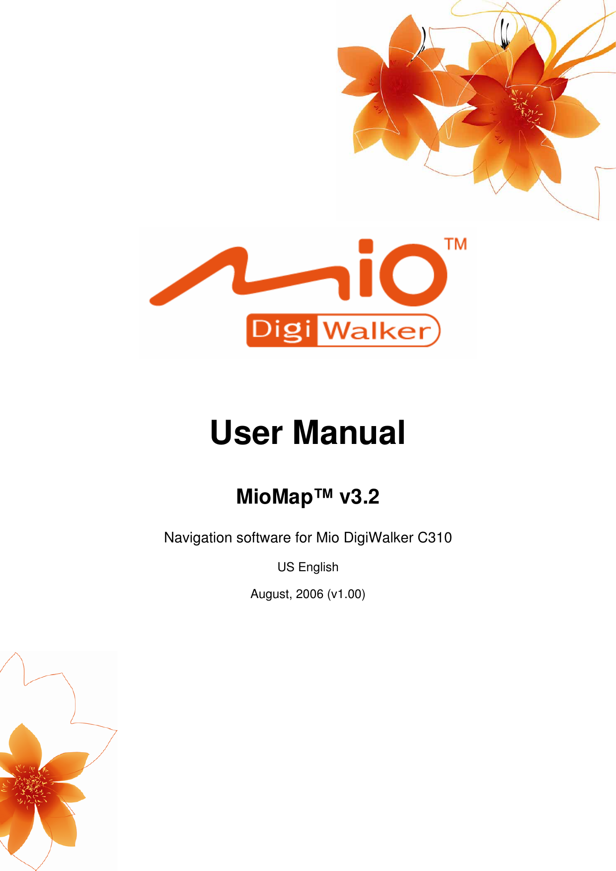 Mio Miomap V3 2 For Digiwalker C310 Users Manual User