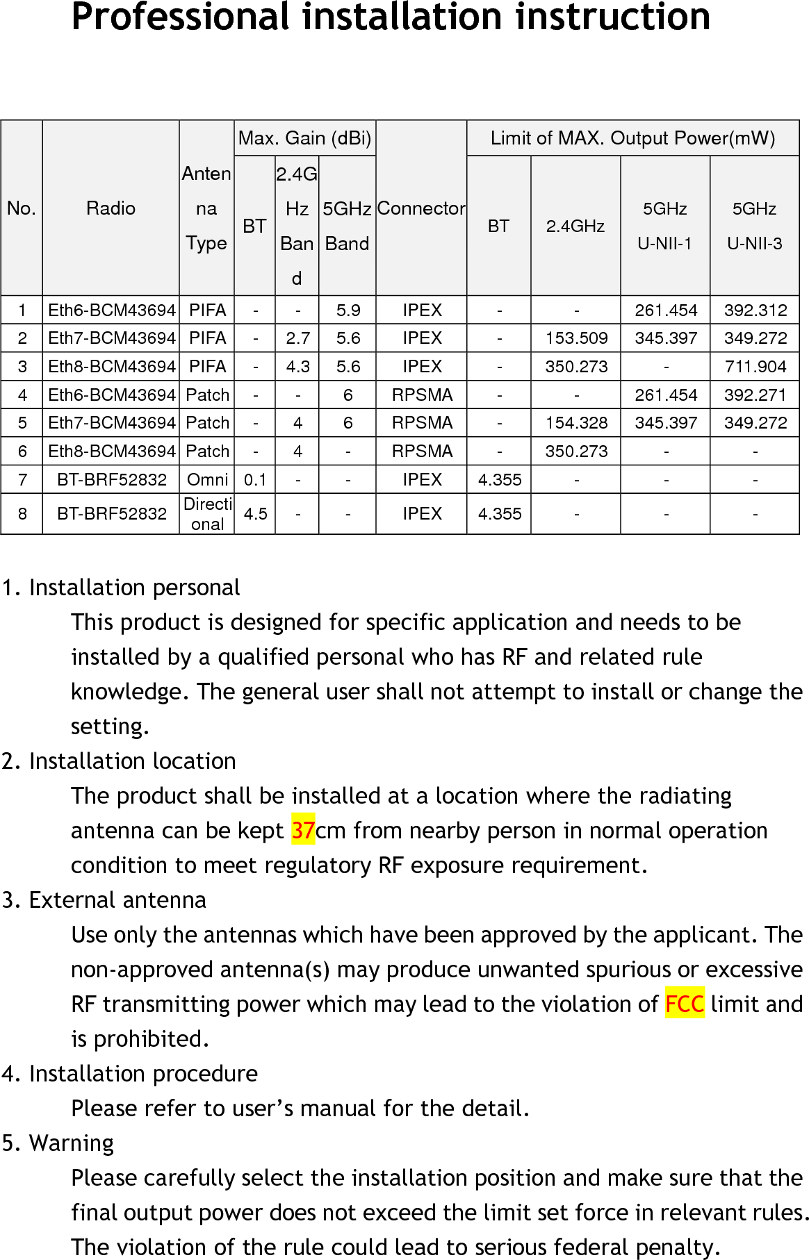 Mist Systems AP43 Premium 802.11ax WiFi and BLE AP User Manual User s ...