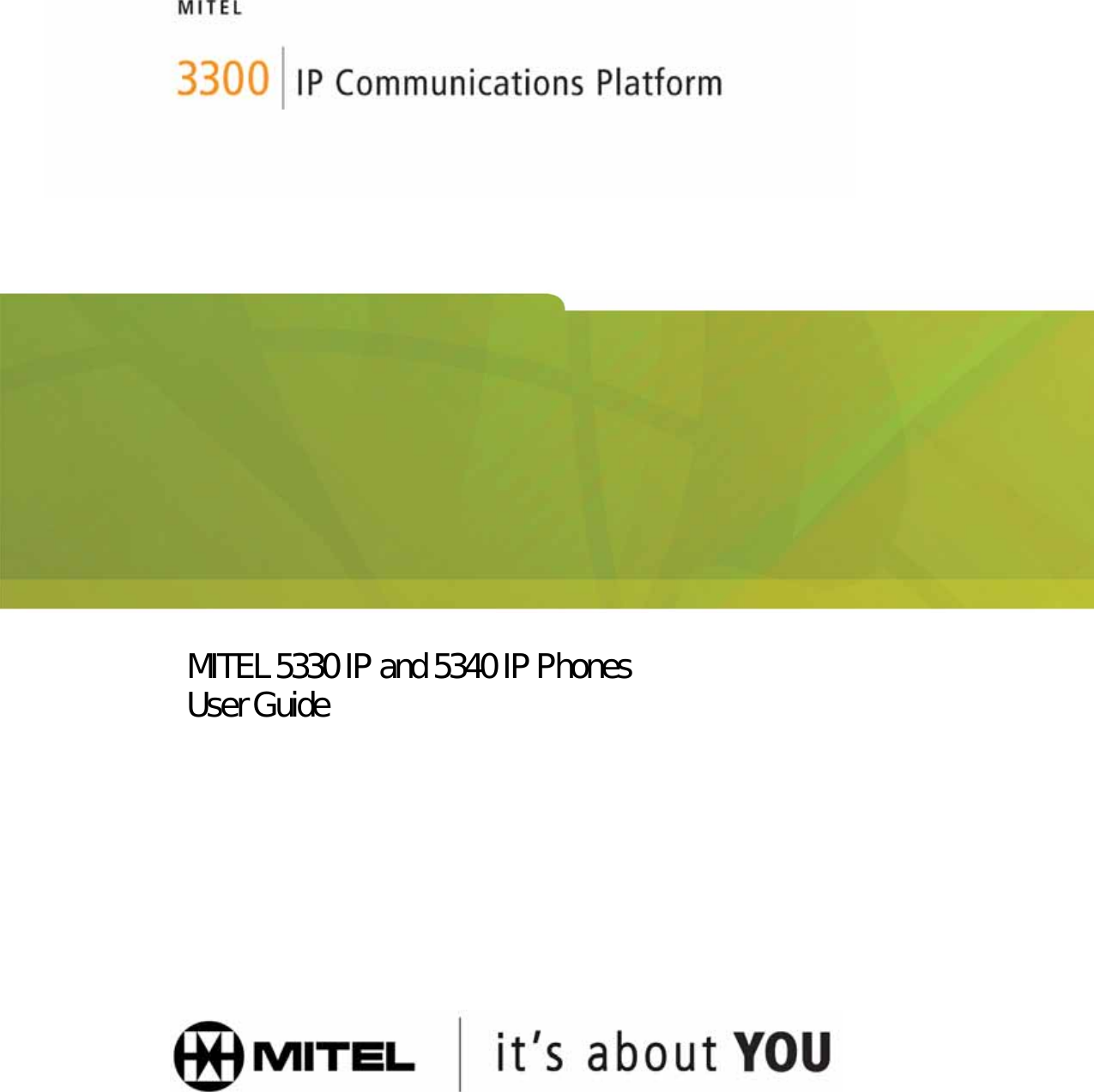 Mitel 3000 5330 Users Manual IPERA3000_SS5001IP_EN