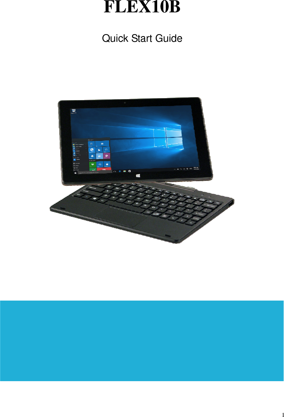 MobileDemand LC FLEX10B 10.1 inch Tablet Computer With Rugged Protective Case User Manual