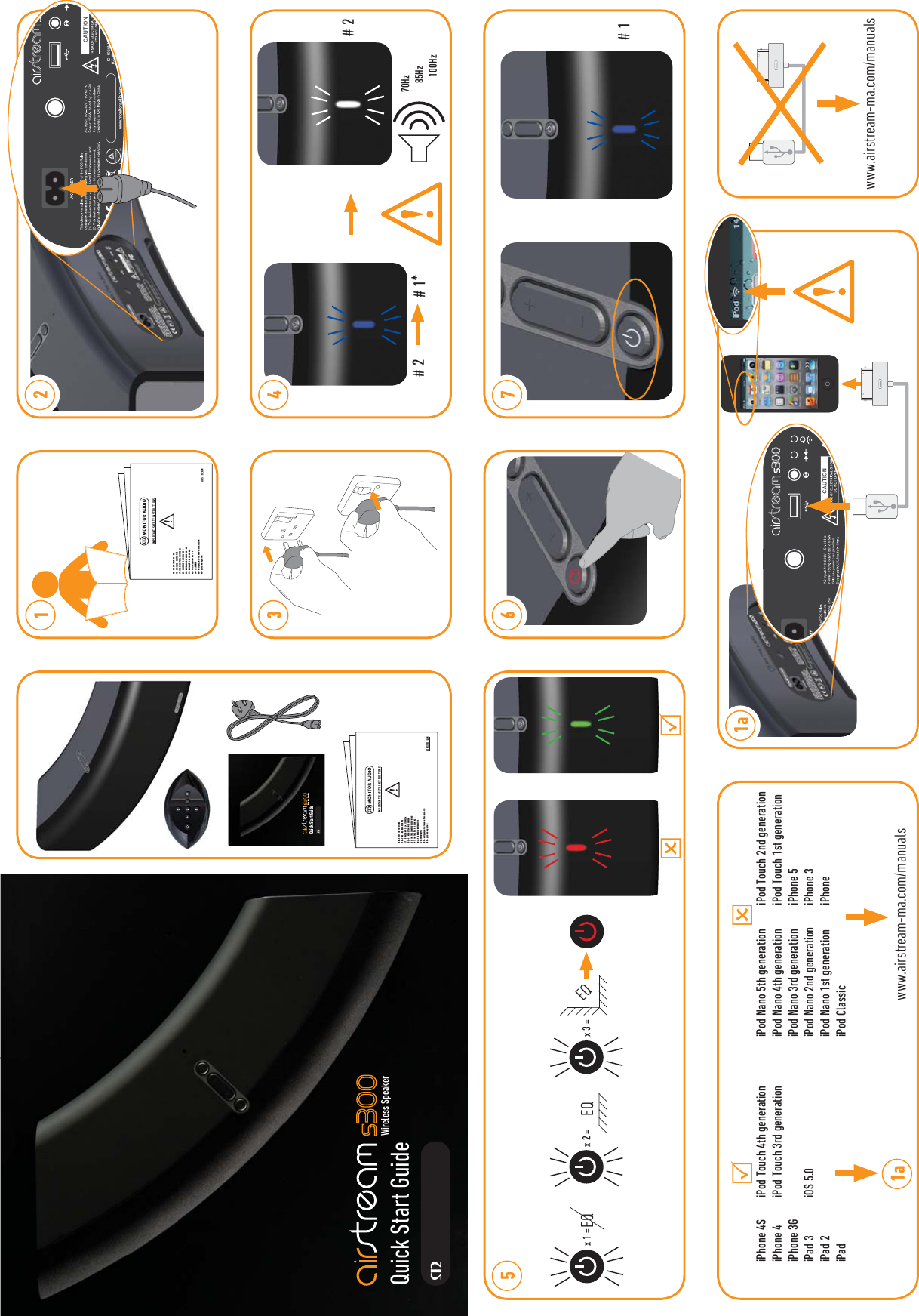 Monitor Audio MA191819 Wireless Speaker User Manual User s manual