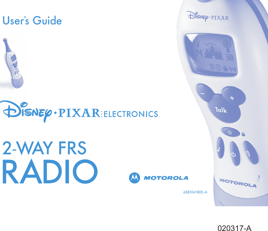 Motorola 2 Way Frs Radio Users Manual 6881041B05a