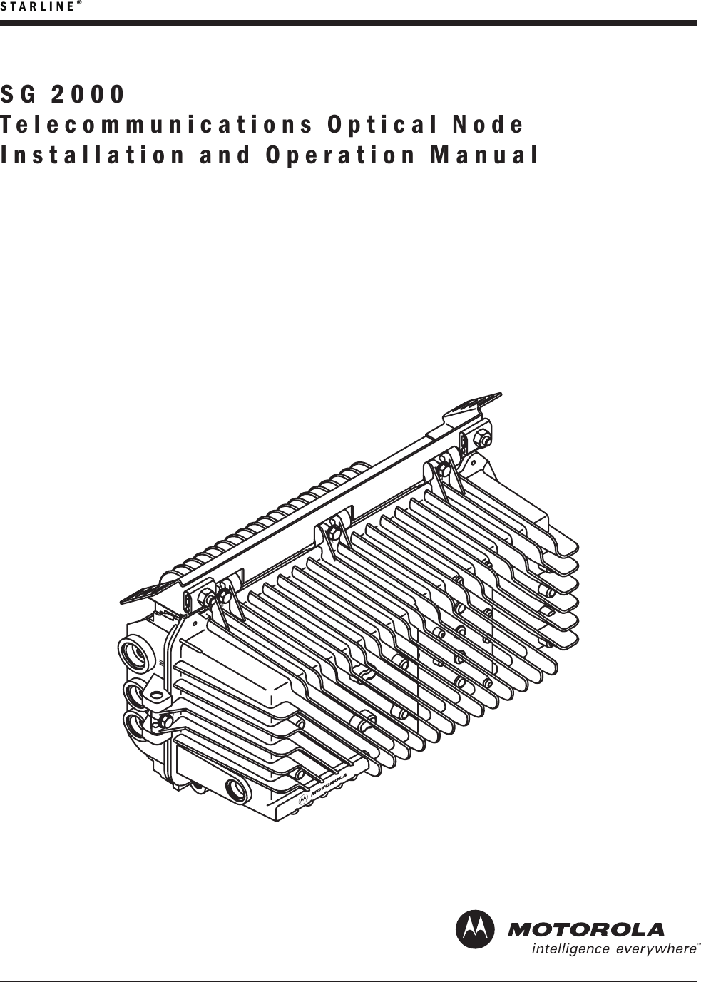 Motorola Sg 2000 Users Manual S