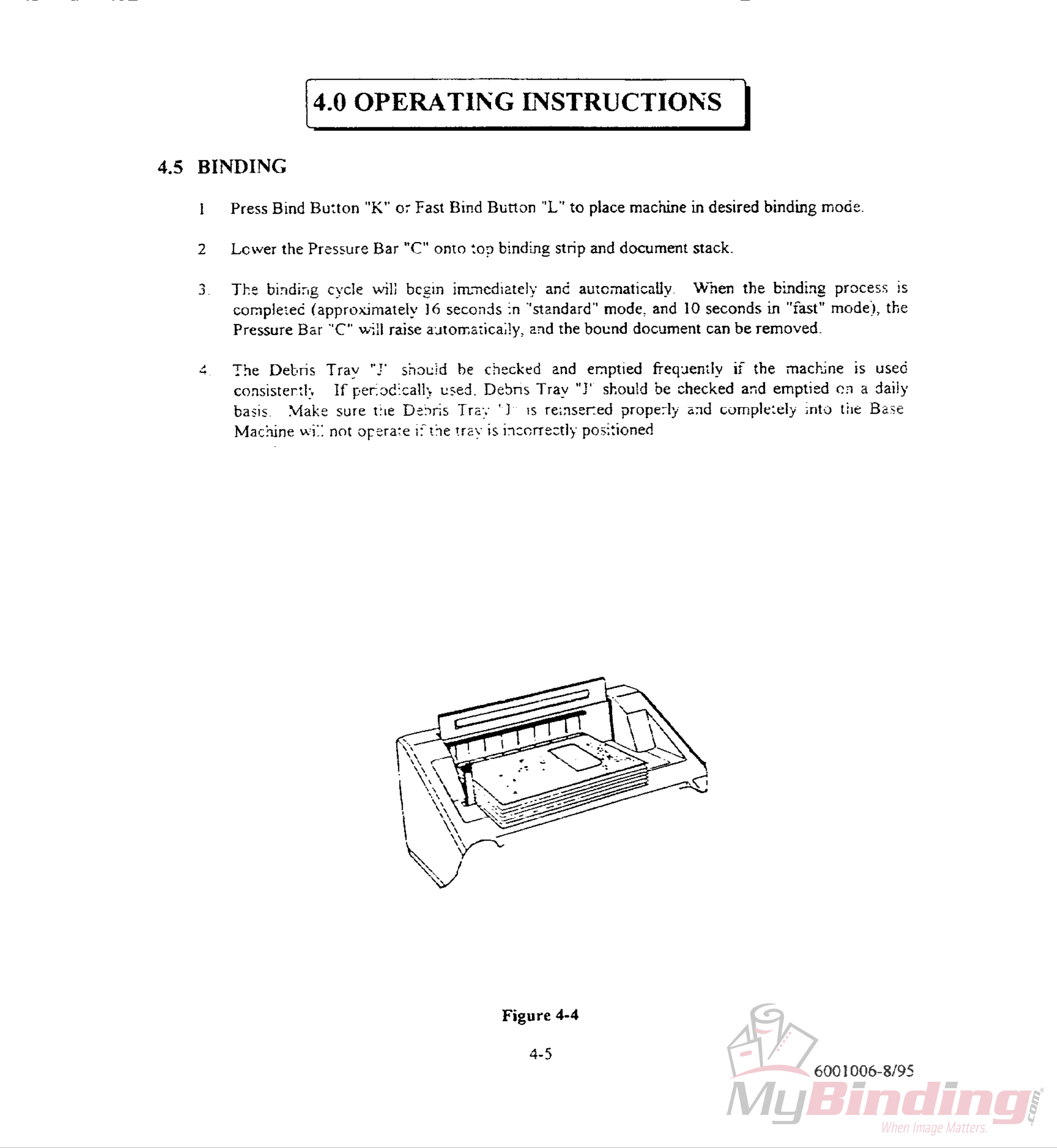 MyBinding Gbc Velobind System Three Pro Users Manual User
