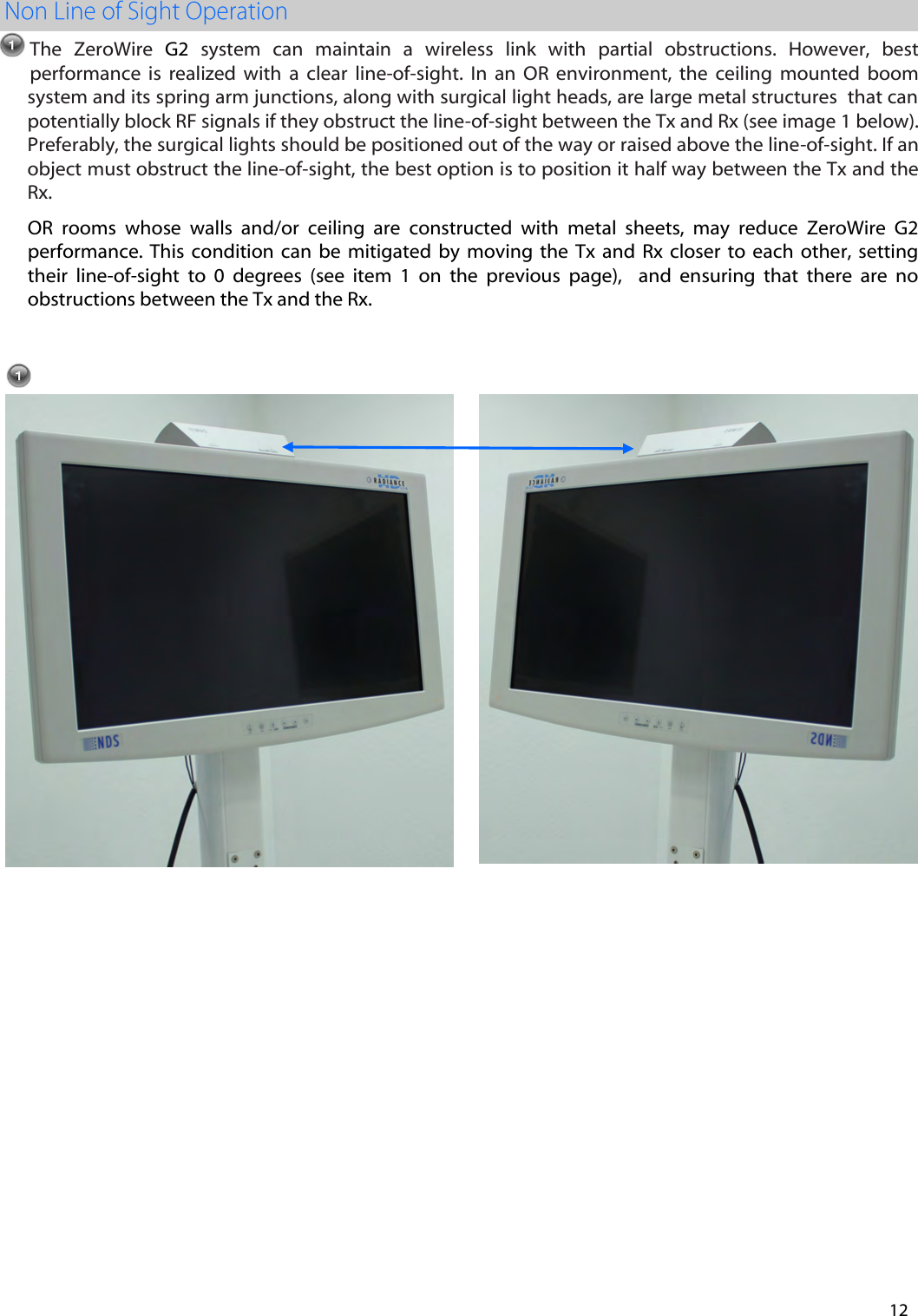 NDS Surgical Imaging WT-P42-13 ZeroWire G2 Transmitter User Manual