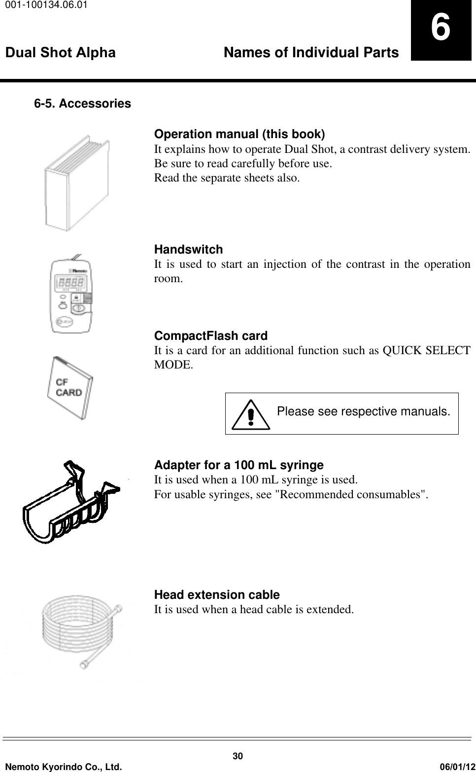 NEMOTO KYORINDO 0001 Dual Shot Alpha User Manual